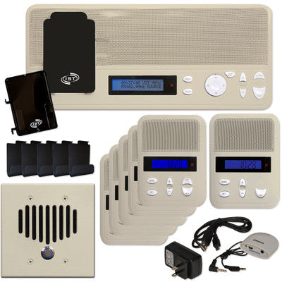 IST I2000 Music & Intercom Standard 5-Room Kit, Almond – Ezlo ...