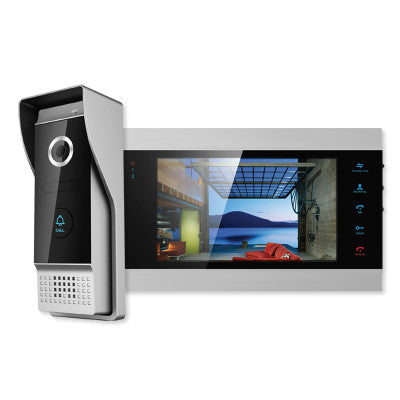 IST V500 7 In. Monitor & Smartphone Video Doorbell Kit – Ezlo ...