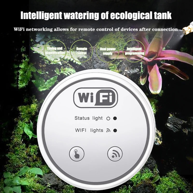 Automatic Mist Rainforest Timing Spray System Kit WiFi APP Control Int ...